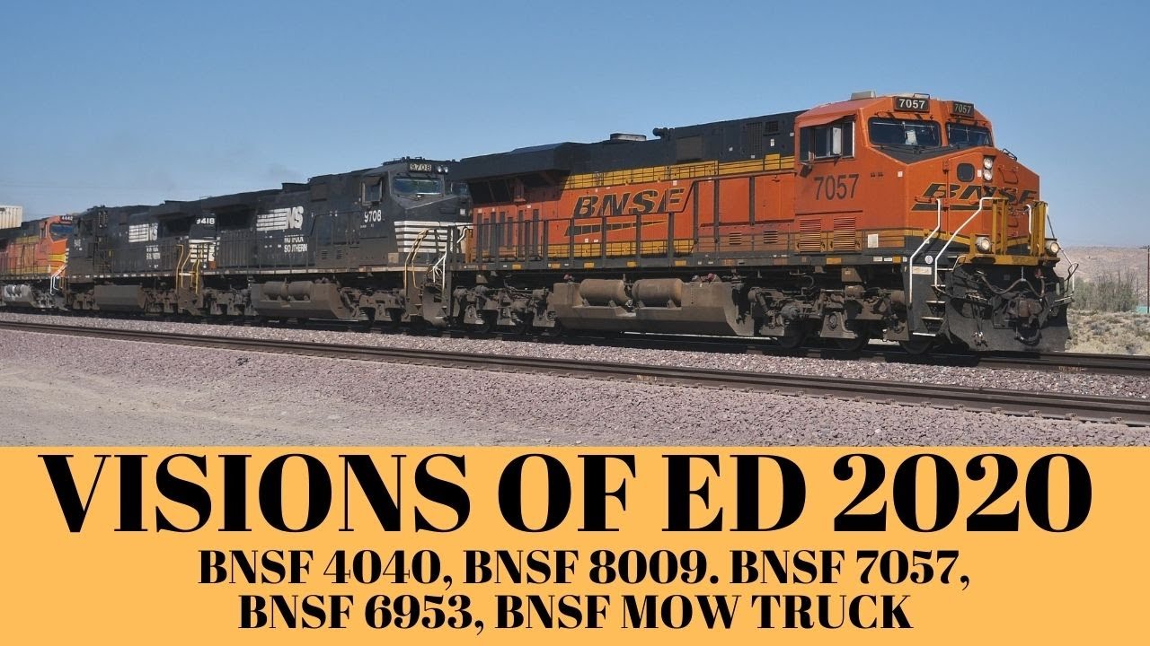 BNSF Railfanning 2020 California High Desert - YouTube