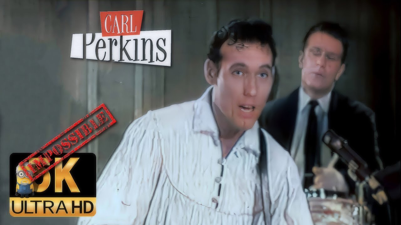 Carl Perkins AI 5K Colorized Hard Restore - Blue Suede Shoes (Ranch ...