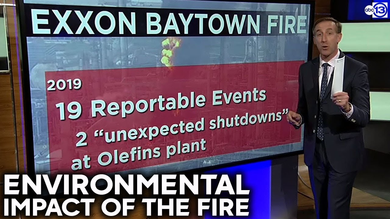 13 Investigates: Environmental impact of Exxon fire in Baytown - YouTube