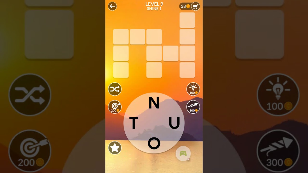 Wordscapes: Level 9 - YouTube