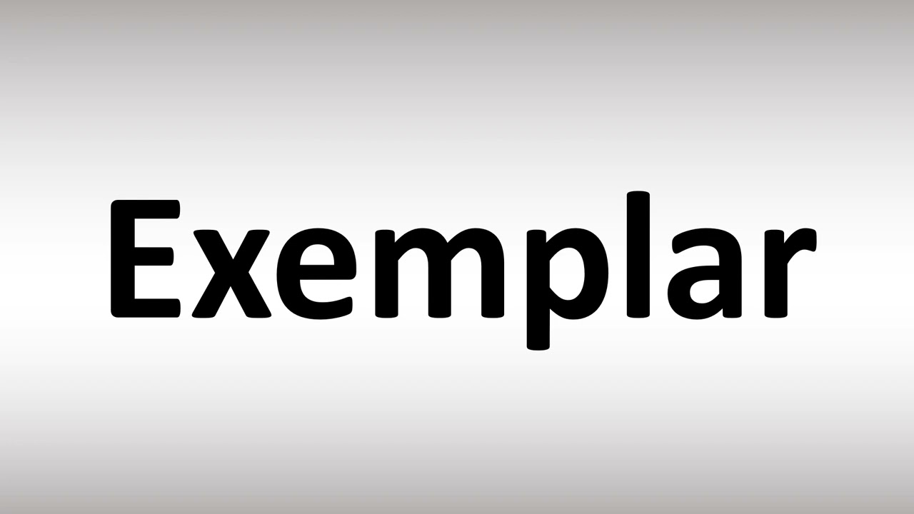 Exemplar