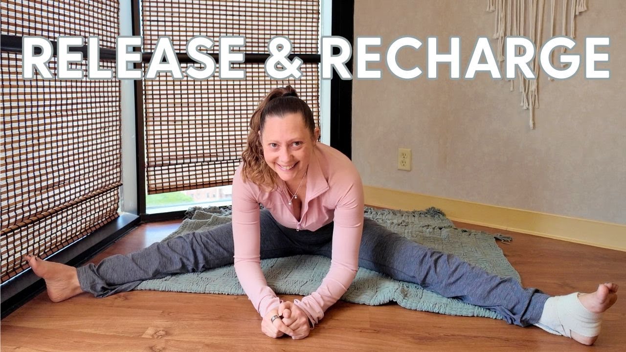 Stressed & Tight? Stretch It Out: Head to Toe! (follow along) - YouTube
