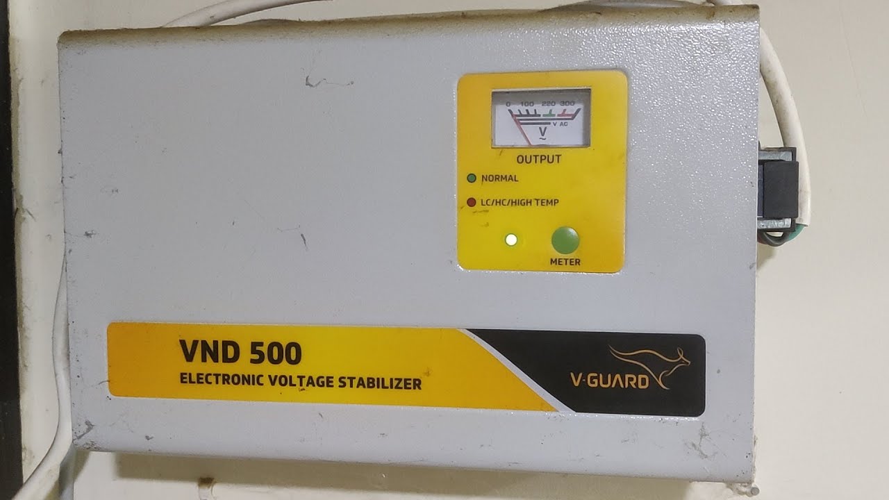 Full Review After 3 months V-Guard VND 500 Voltage Stabilizer (Grey ...