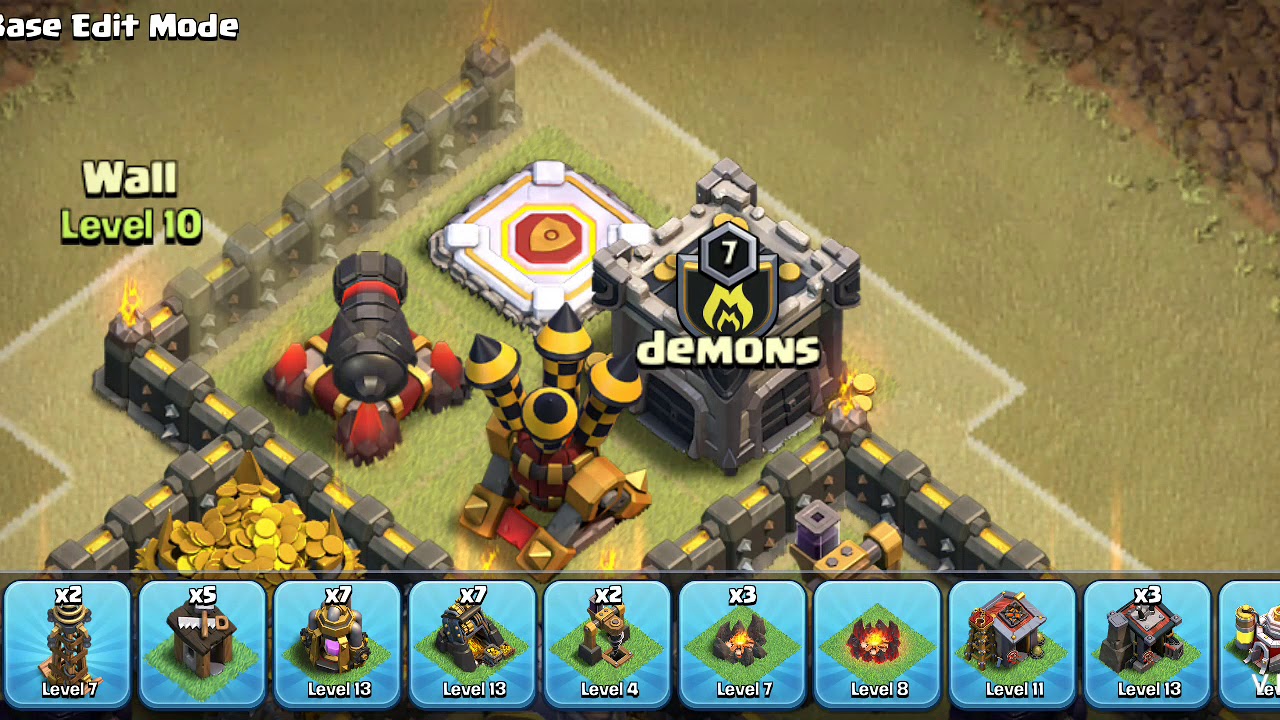 COC base design 1 - YouTube