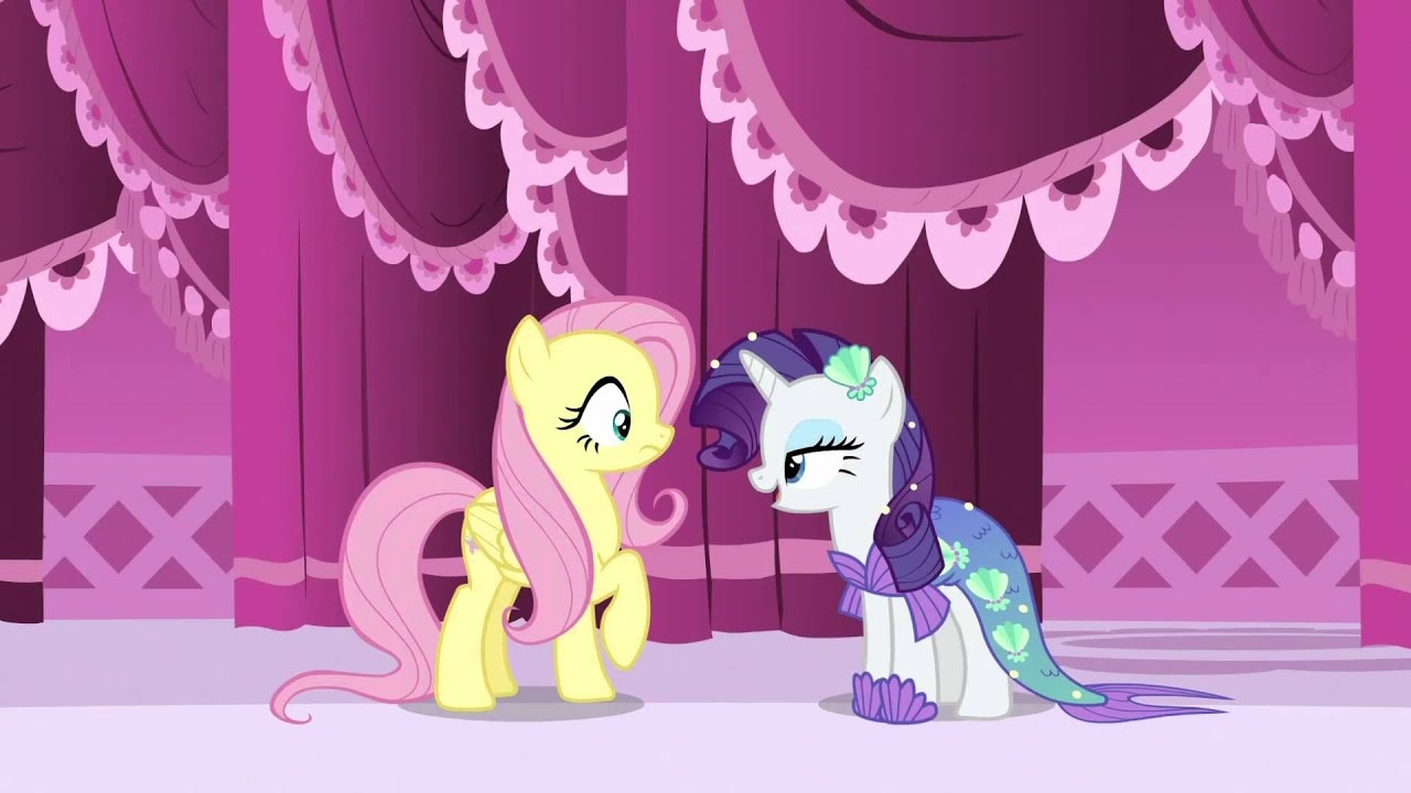Rarity Bitch Slaps Fluttershy - YouTube