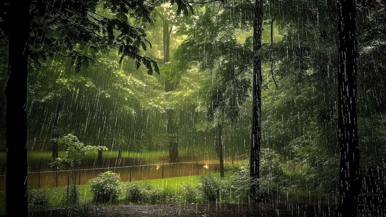 Calm Rain Sounds And Relaxing Music For Relaxation And Sleep - YouTube