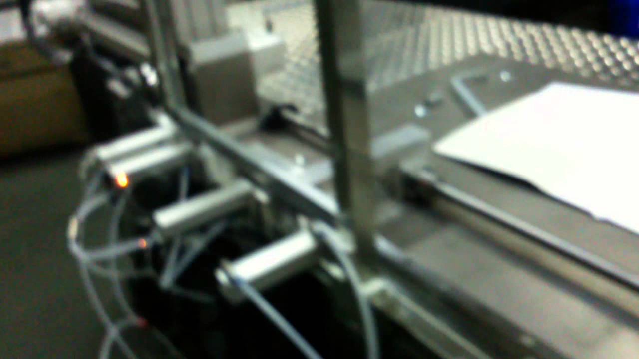 bending machine demo unitronics v570 - YouTube