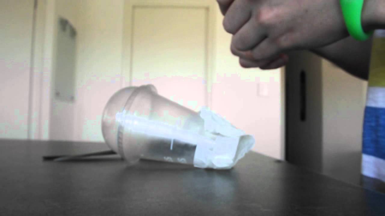 how to make a smoke ring/vortex maker. - YouTube