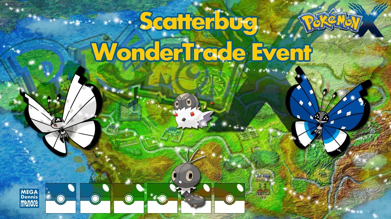 Scatterbug WonderTrade Event - YouTube