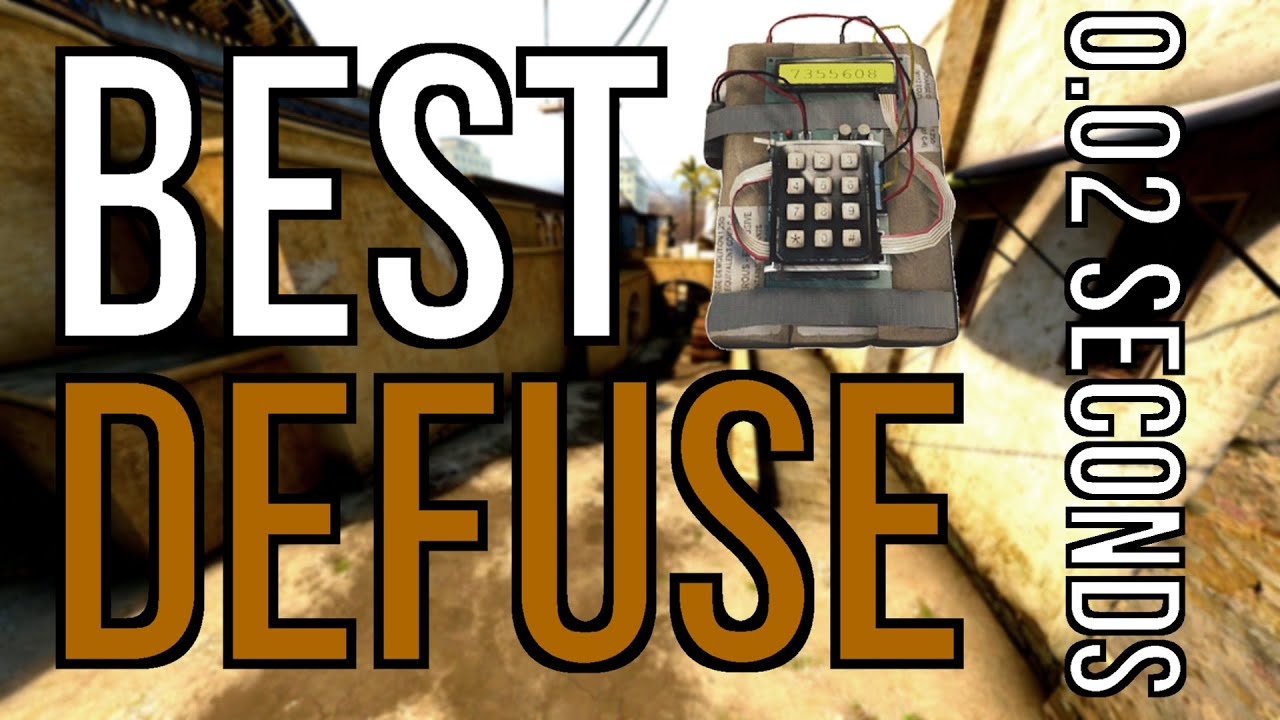 LUCKIEST BOMB DEFUSE! (CS:GO Funny Moments) - YouTube