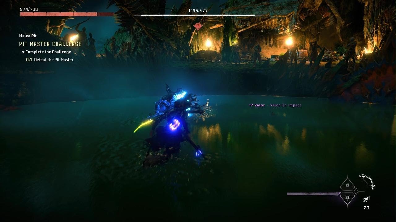 Horizon Forbidden West: Melee Pit: Chainscrape Pit Master - YouTube