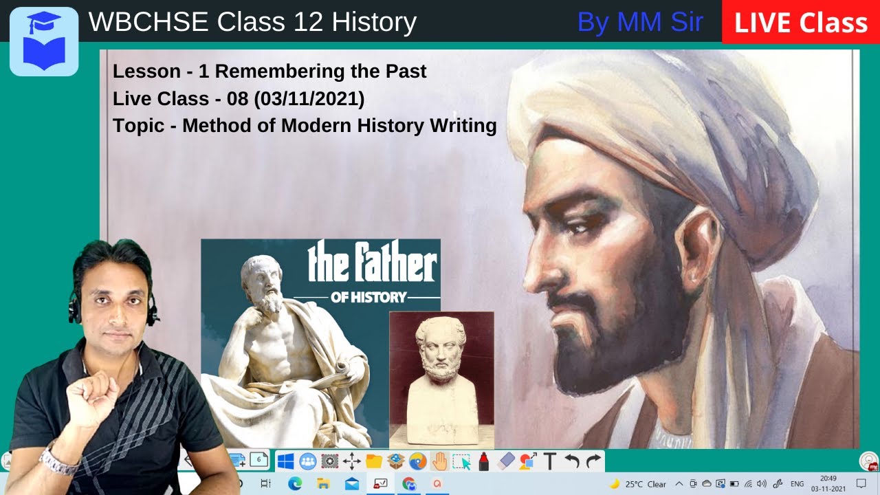 Method of Writing Modern History | WBCHSE Class 12 History Remembering ...