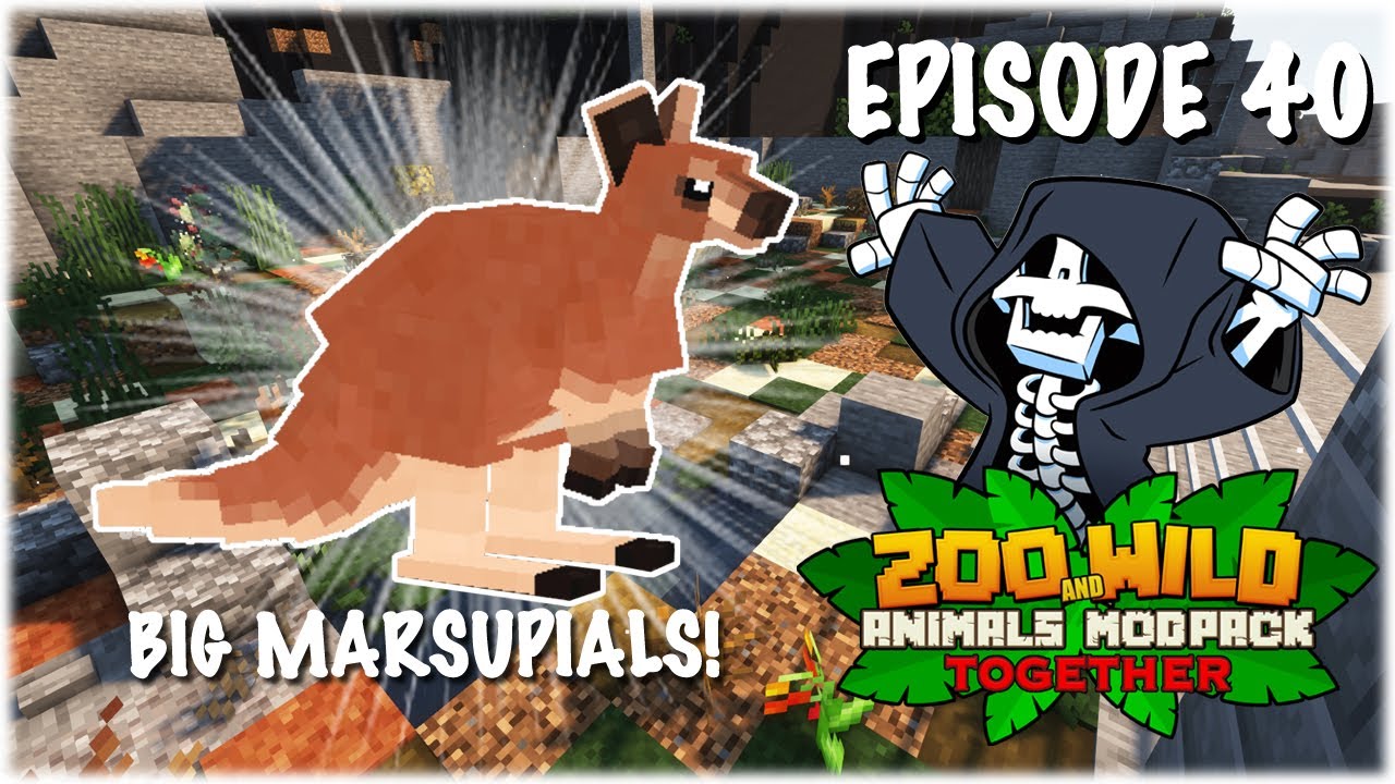Building the Outback! - Minecraft SMP: Zoo and Wild Animal (ZAWA) Mod ...