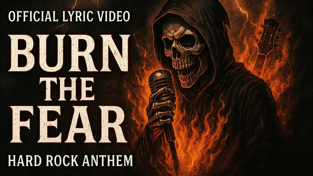 🔥 BURN THE FEAR – Official Lyric Video | Hard Rock Anthem 2025 🔥 - YouTube