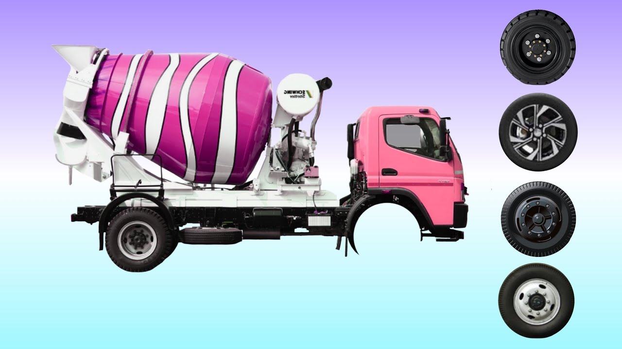 MENEBAK GAMBAR DENGAN BENAR!! RODA MOBIL TRUK MOLEN INDIA - YouTube