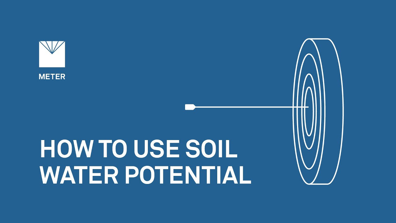 How to use soil water potential - Explainer Video by METER - YouTube