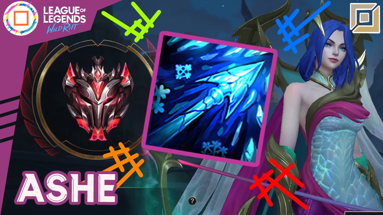 The essence of playing Ashe || Wild Rift Ashe Gameplay || Ashe Build ...