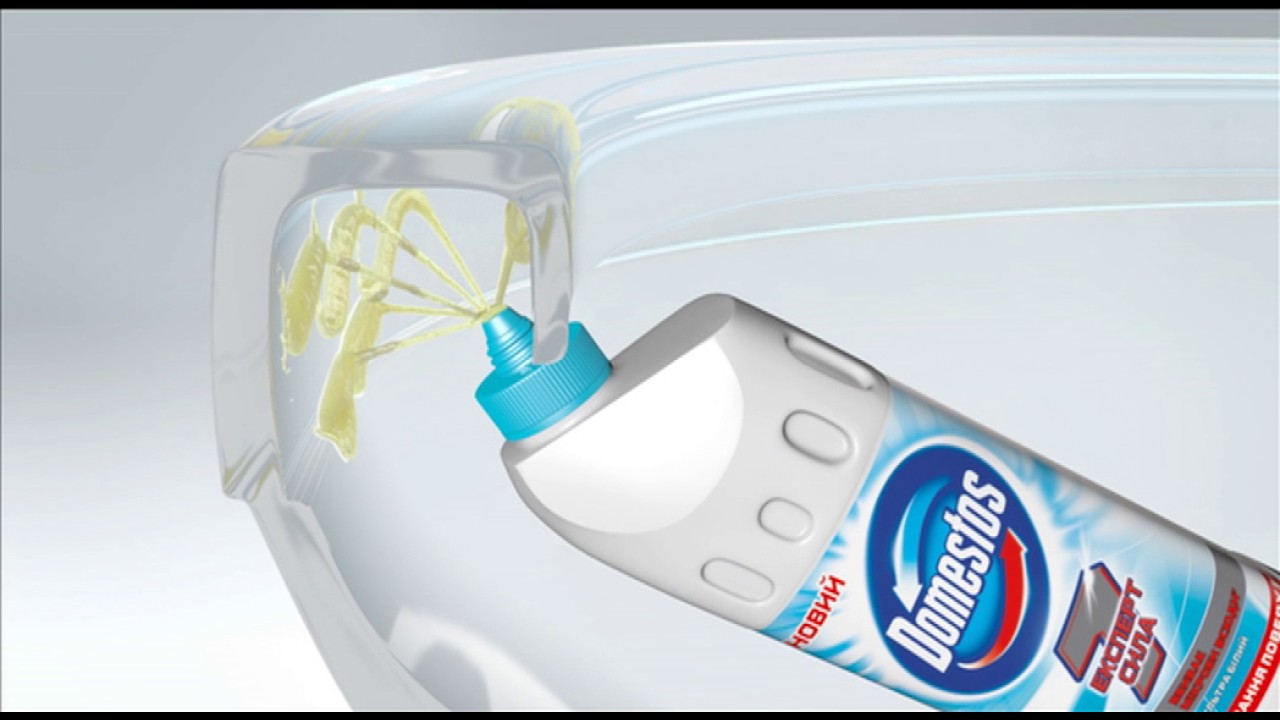 Domestos ультра білий знищує мікроби, надаючи унітазу неймовірну ...