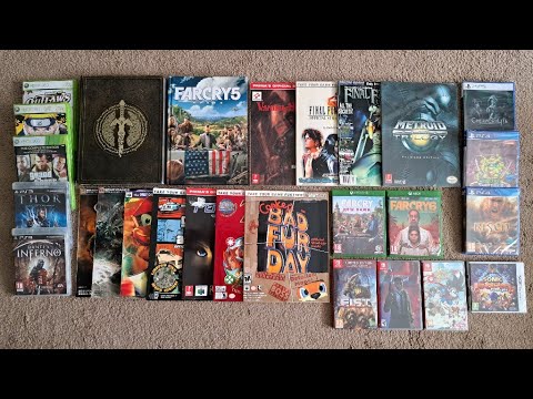 Video game collecting (Ep.66): New game pickups: Strategy Guides, PS4 ...