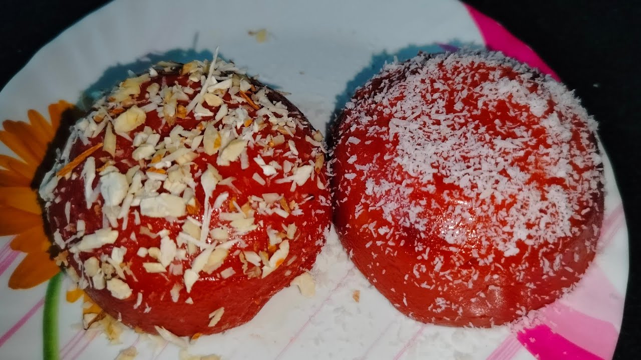 Pink Amrud Pudding || Guava Pudding || Pijuli Halwa || Sweet || Dessert ...