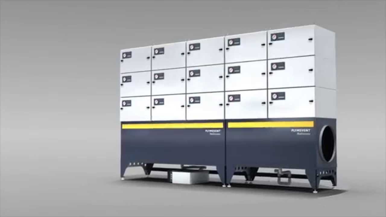 Plymovent MistEliminator - Modular filter system for effective removal ...