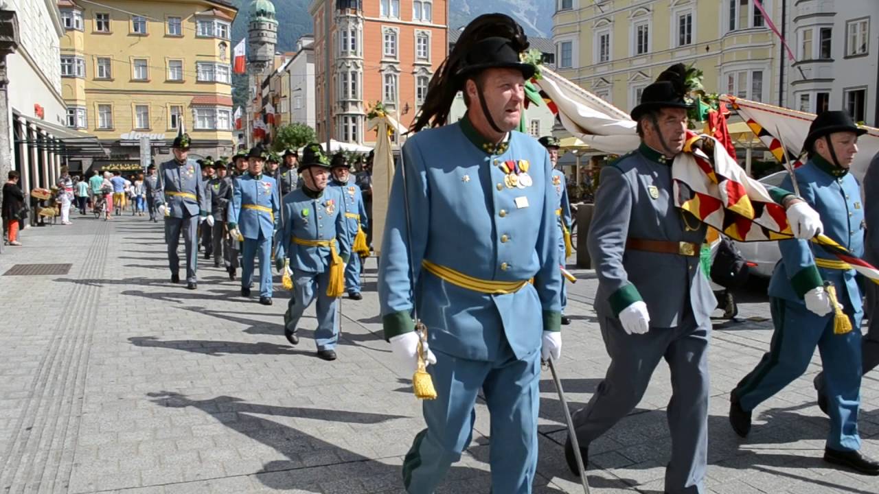 200 Jahre Tiroler Kaiserjäger - YouTube