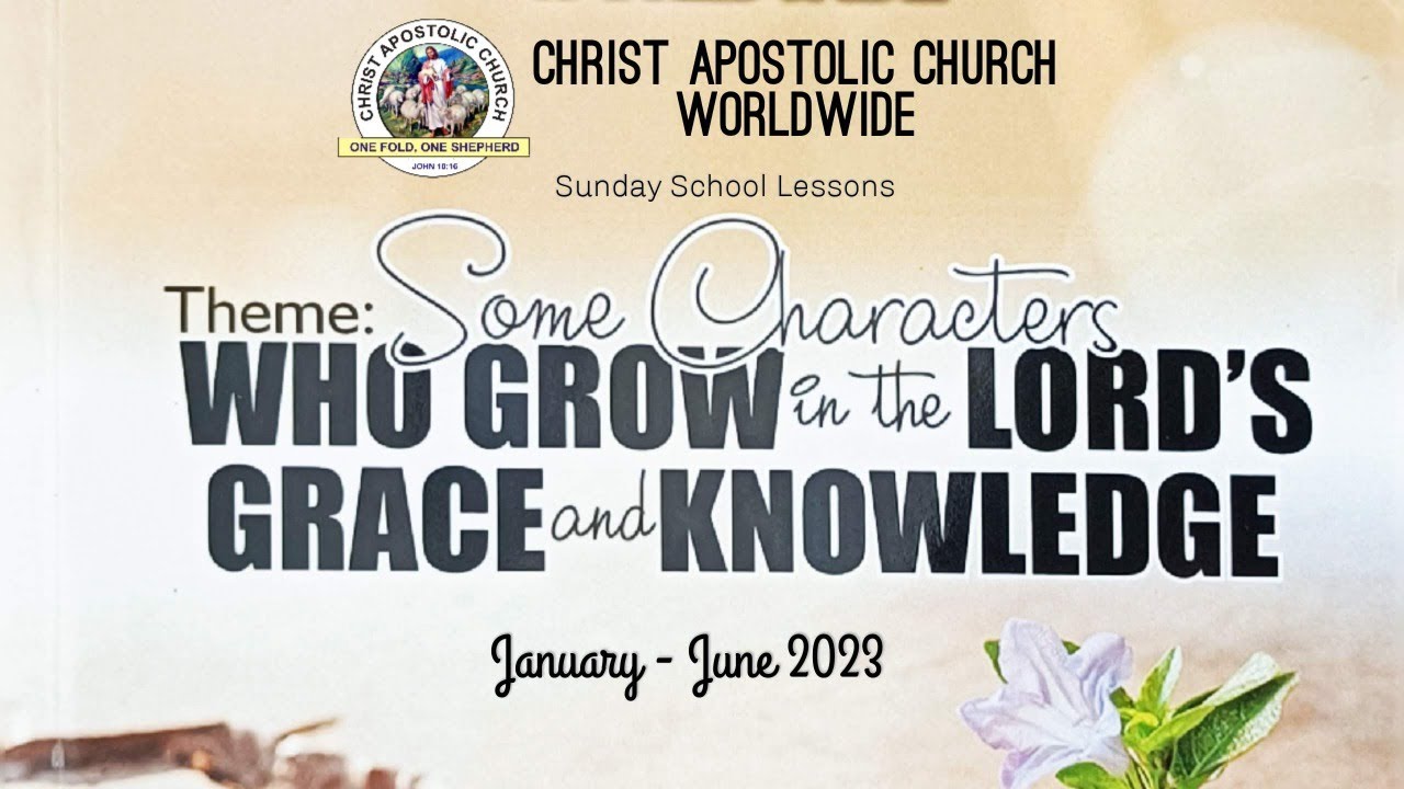 Sunday School Lesson 3; Part 1: Grace Calls And Commission Him. Gen. 12 ...