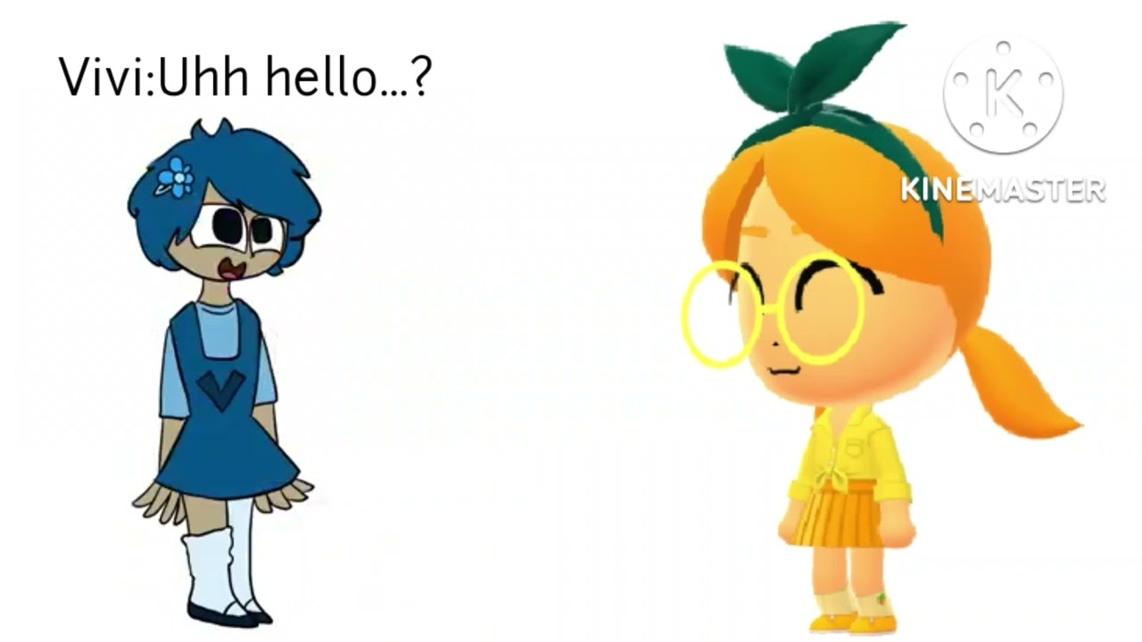 Vivi (Human V from Alphabet lore) meets Human Yellow pikmin - YouTube