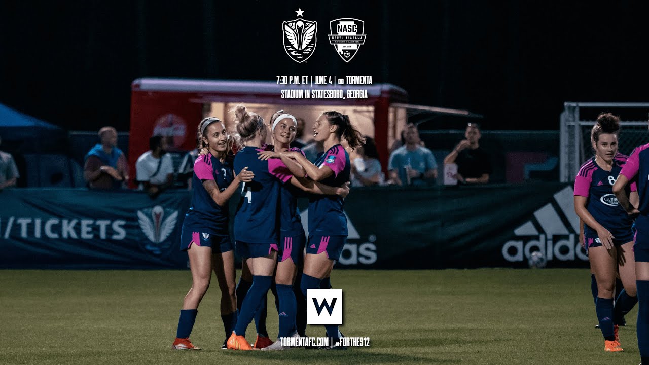 HIGHLIGHTS | Tormenta FC vs. North Alabama SC | 2023 USL W League ...