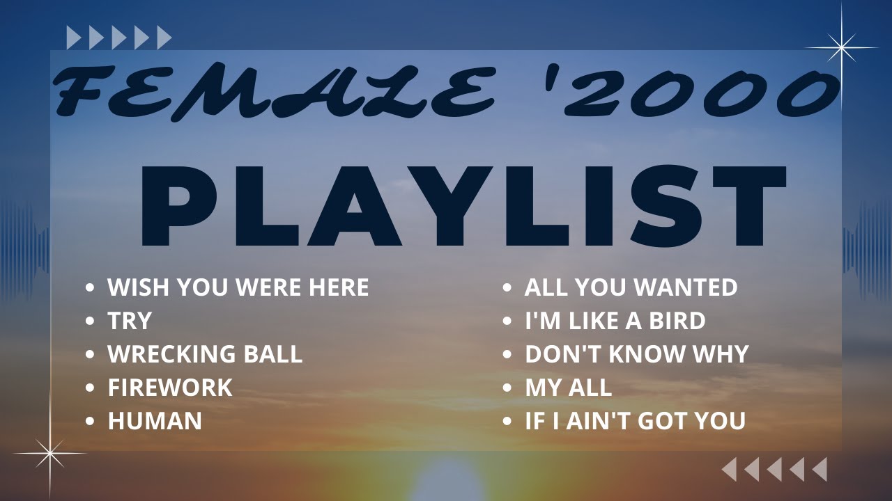 Playlist Female Populer Tahun 2000an#music #lagu #playlist #barat #ikut ...