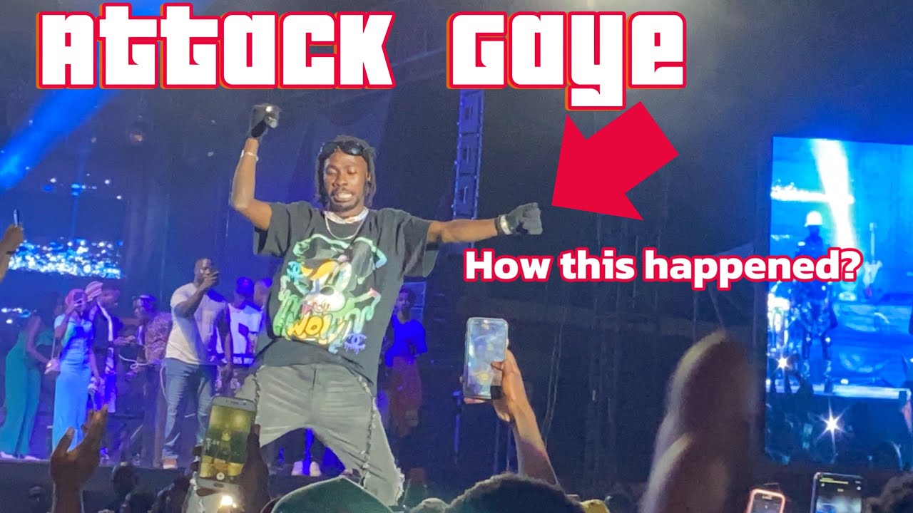 ATTACK GAYE Performance at Youssou Ndour free concert - YouTube