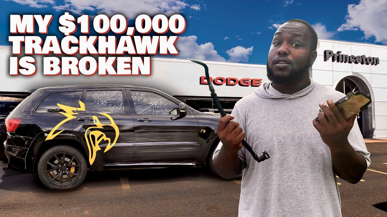 MY 100,000 TRACKHAWK IS BROKEN - YouTube