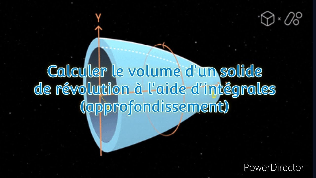Mathématiques: Calculer le volume d'un solide de révolution vià des ...
