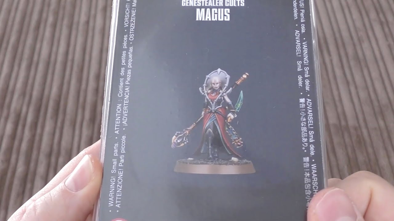 Genestealer Cults - Magos - Unboxing (WH40K) - YouTube