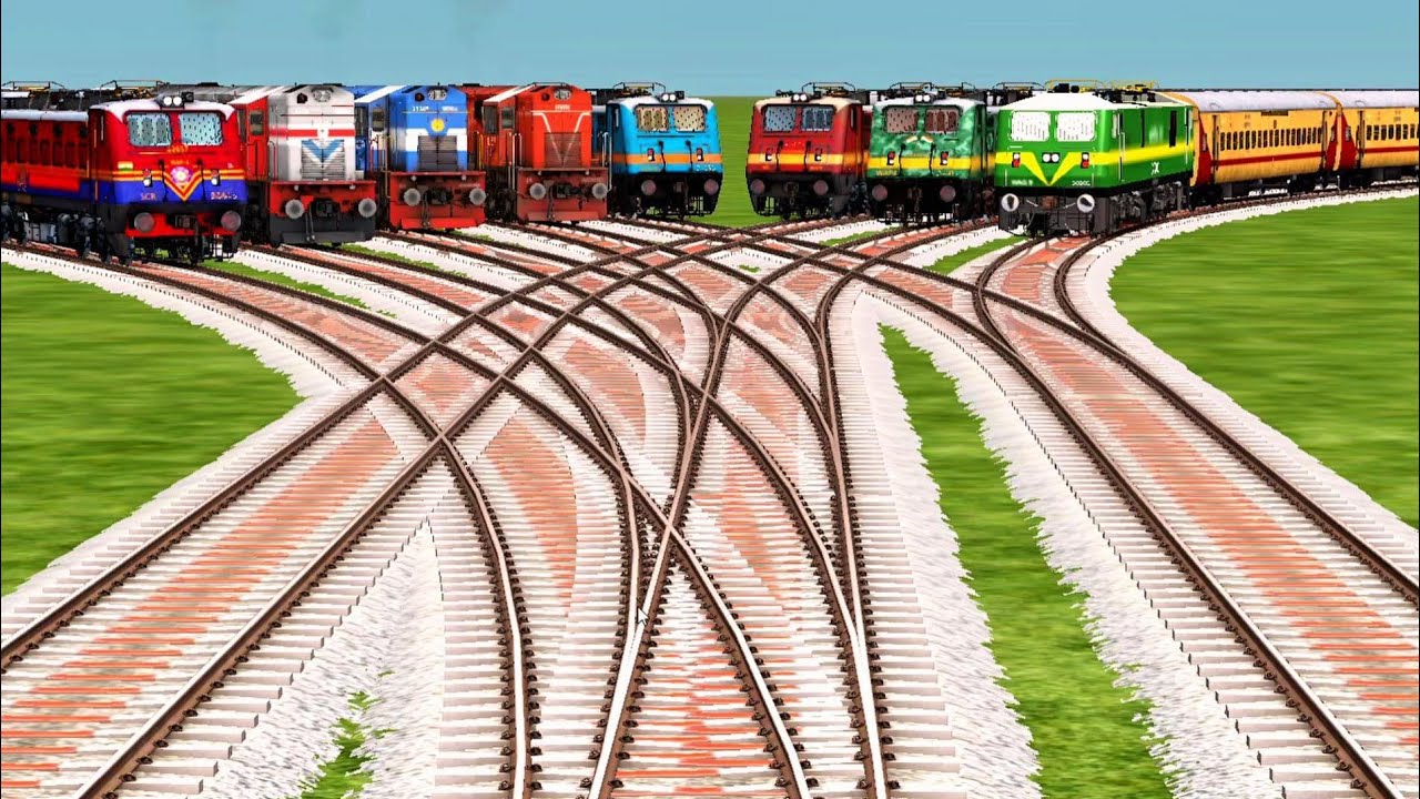 railroad crossing work indian train simulator top speed indian railways ...