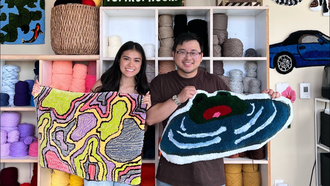 Tufting ASMR Workshop - YouTube