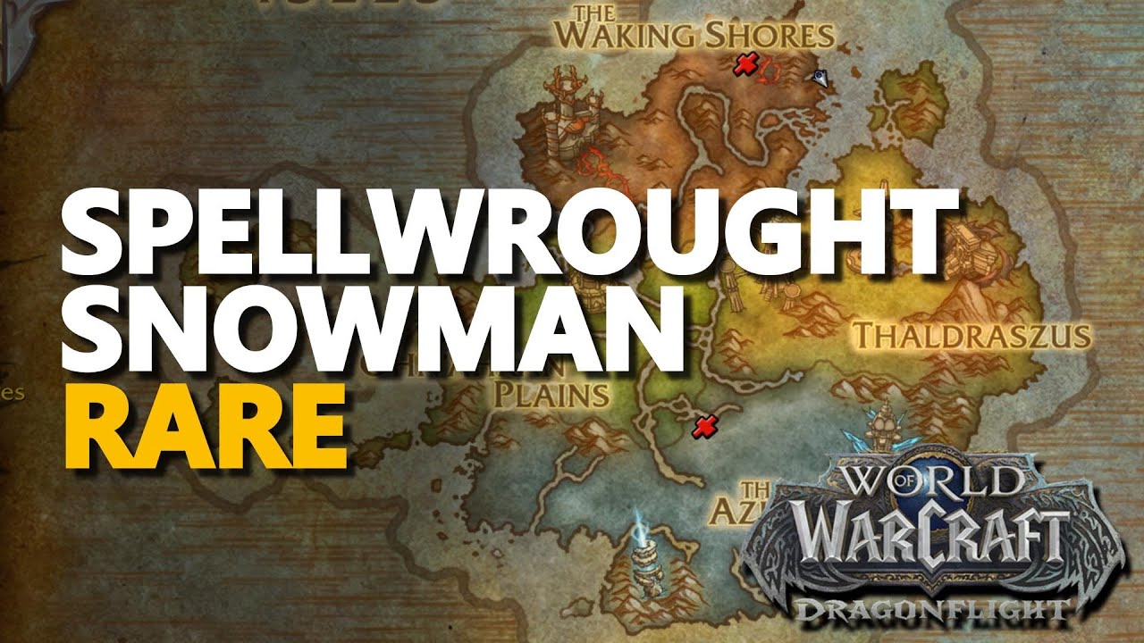 Spellwrought Snowman WoW Rare - YouTube
