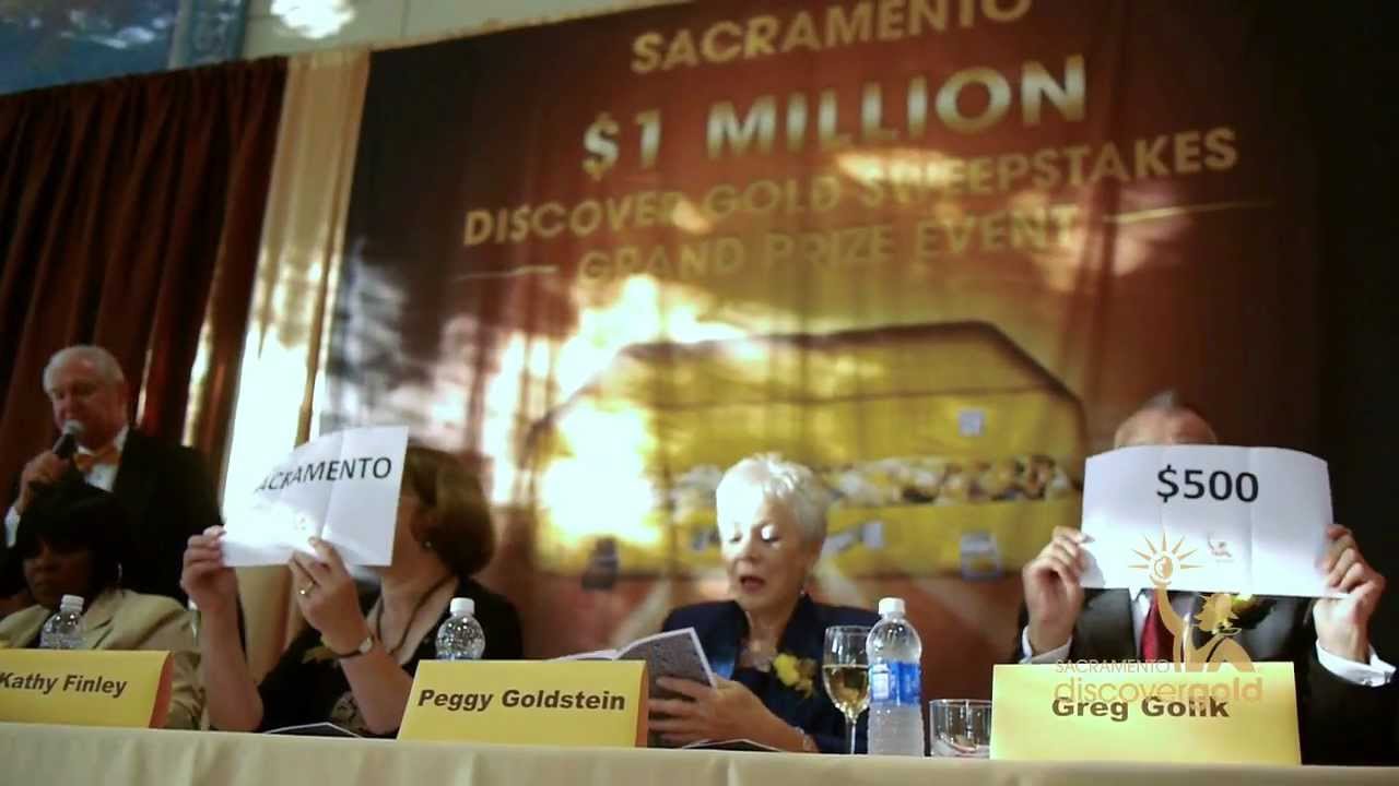 Sacramento Convention and Visitor Bureau Discover Gold Sweepstakes ...