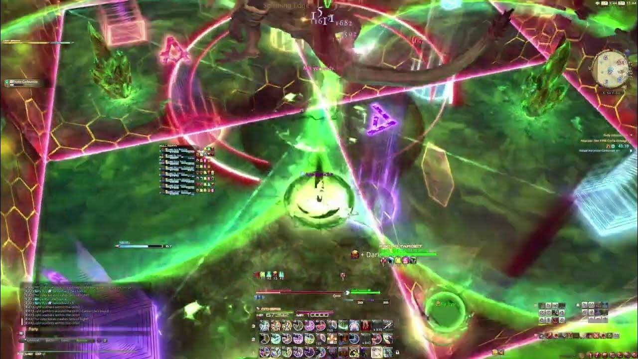 [FFXIV] P5S Week 1 Clear Ninja 2022-08-31 - YouTube