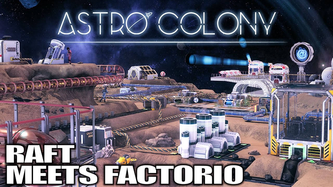 Holy Crap This Game is GOOD | Astro Colony Gameplay | Part 01 - YouTube