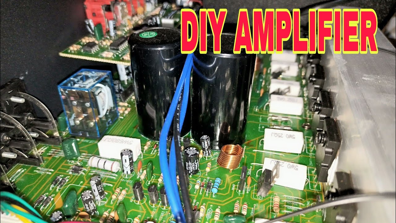 DIY AMPLIFIER SAMWON AV 739-BT 1400W - YouTube