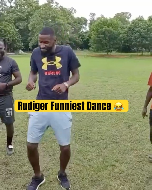Antonio Rudiger Dancing Skills off the pitch 😂 #rudiger #realmadrid # ...