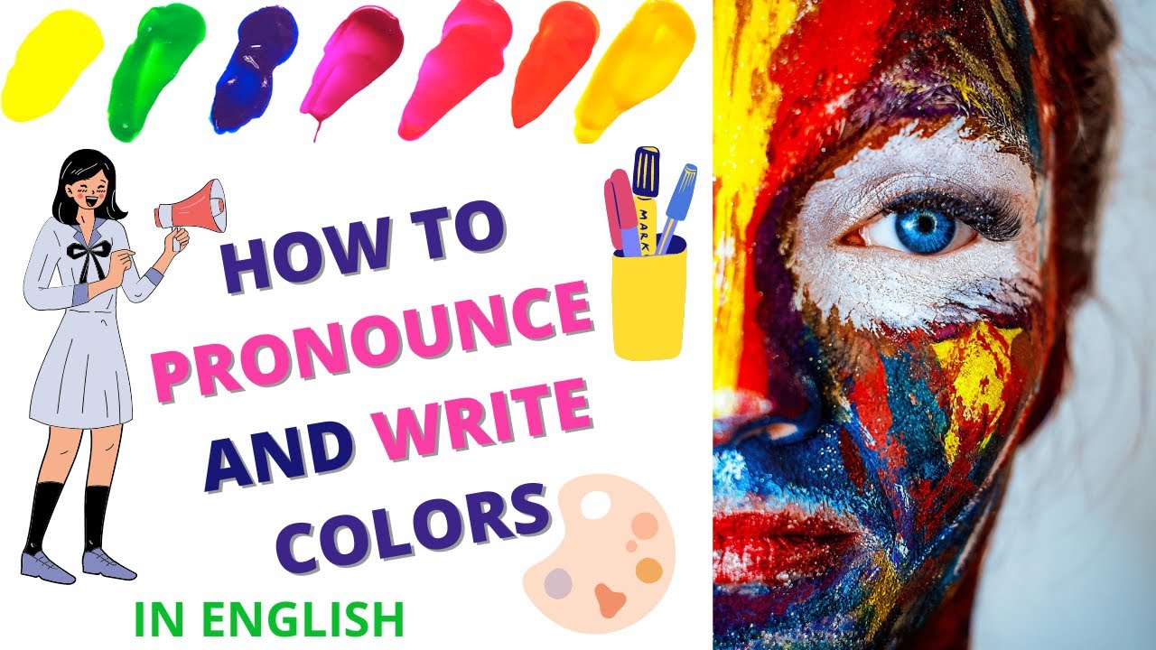 Colors in English with examples - Les couleurs en Anglais | English ...