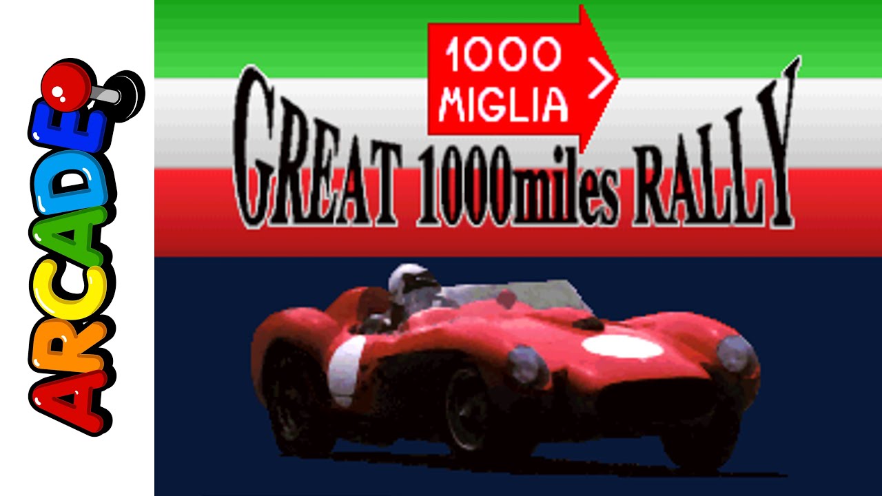 [Arcade] 1000 Miglia: Great 1000 Miles Rally (1994) Longplay - YouTube