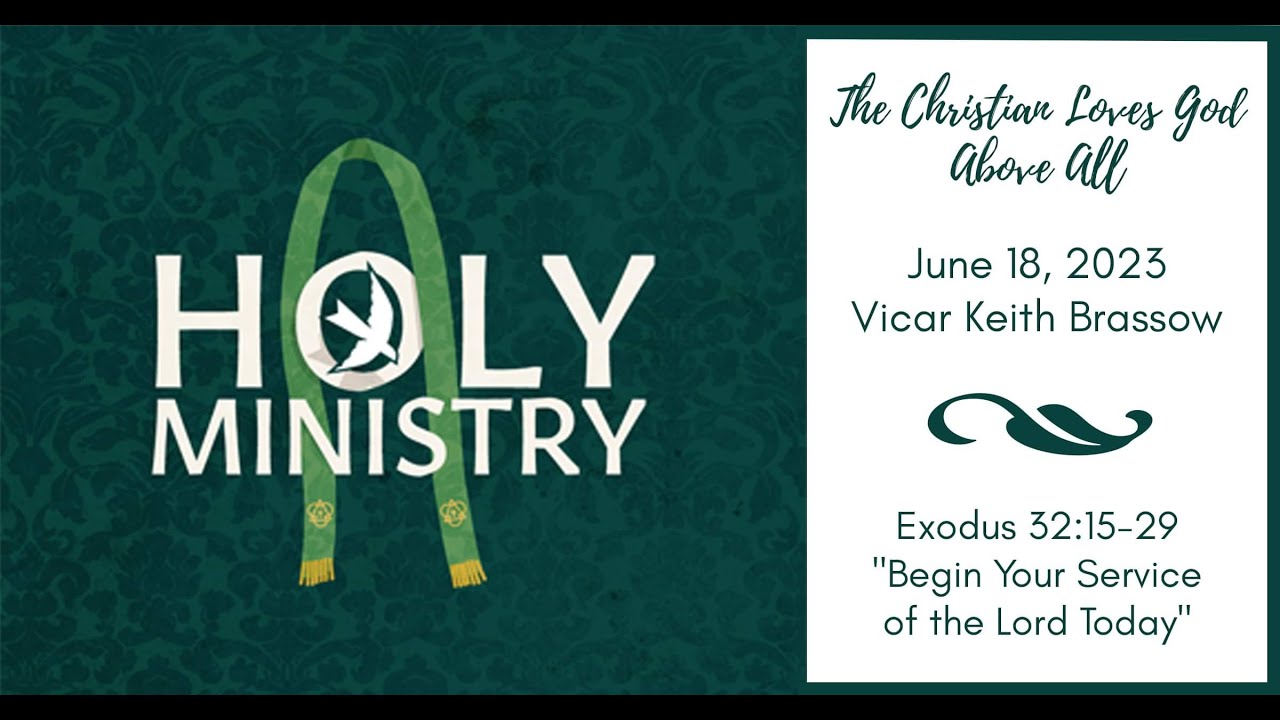 Sunday Worship: "Begin Your Service of the Lord Today" - YouTube