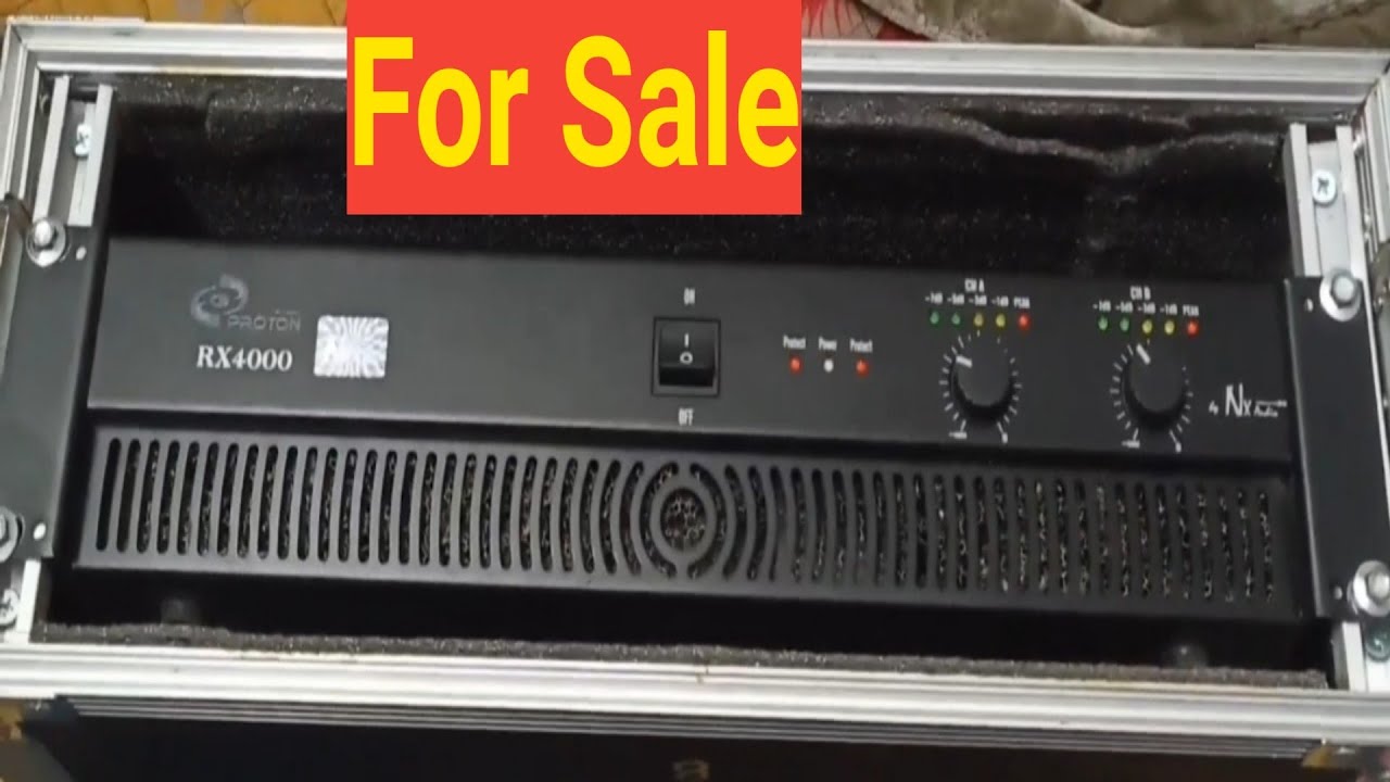 बिकाऊ हैं, second hand NX audio amplifier amplifier 4000 watt good ...