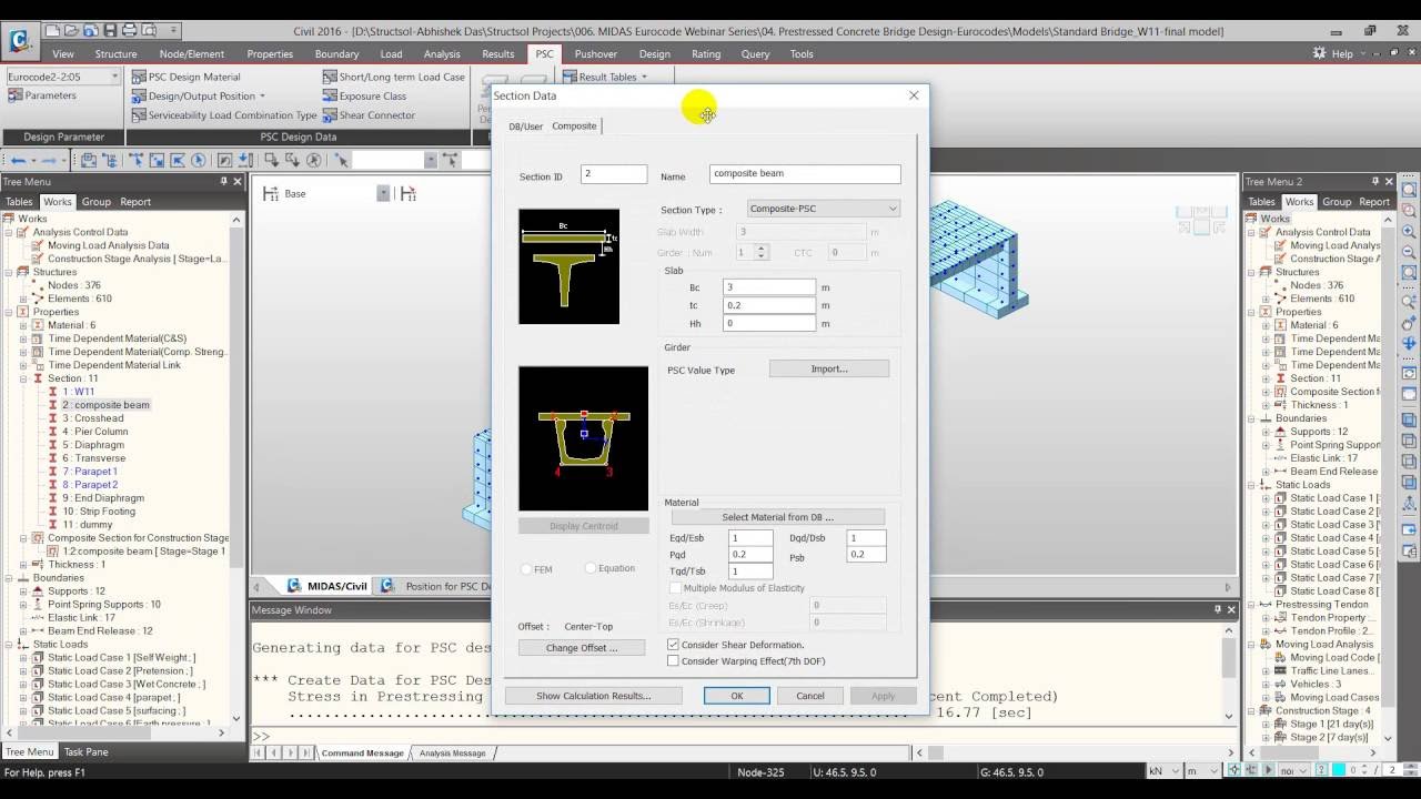 Prestressed Concrete Beam Design Software - easysitevelo