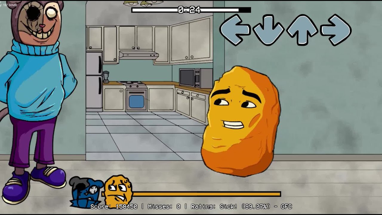 FNF Triflethumb (Fanmade) - YouTube