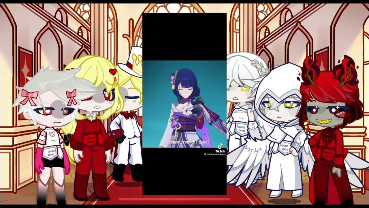 ♡hazbin hotel react to archons part 1/5♡ - YouTube