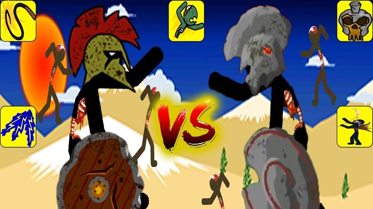 Stick War Legacy - New Update - New Zombies - GIANT STONE VS GIANT ...